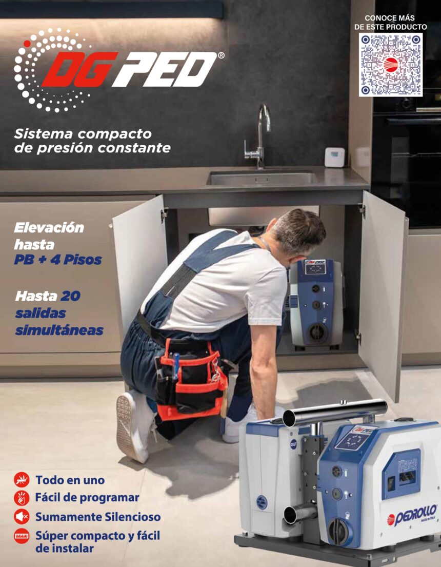 Sistema de presión compacto Duo DG PED 5 + 5 – 1.5 + 1.5 hp 230V ...